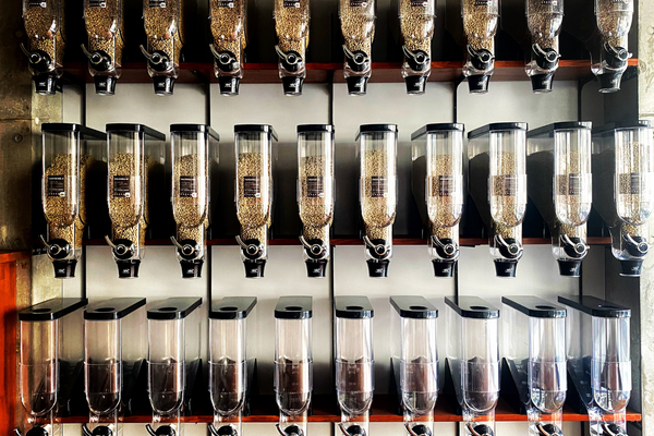 Fresh Design and Functionality Meet in Tokyo: Coffee Bean Dispensers a ...