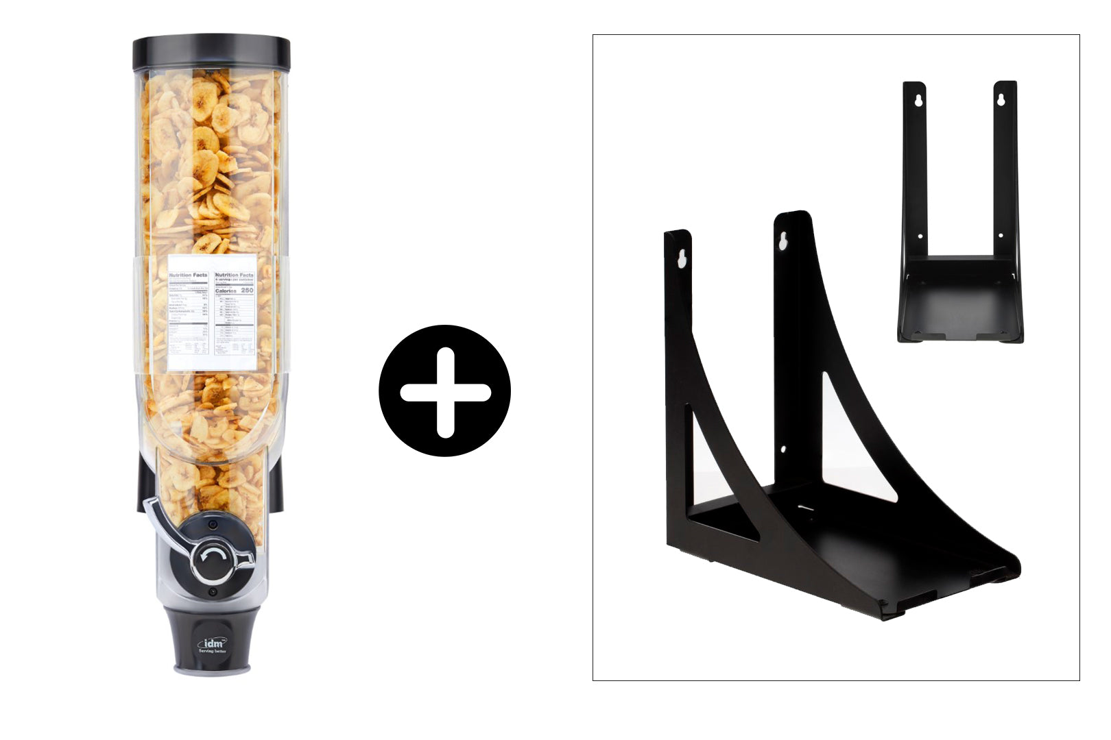 IDM Bulk Dry Food Dispenser FBD100 | Single, shelf mounting, zero waste ...