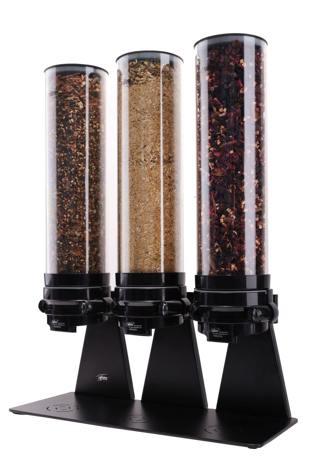 IDM loose tea dispenser DMPC3-4.5L | Triple, freestanding, tea ...