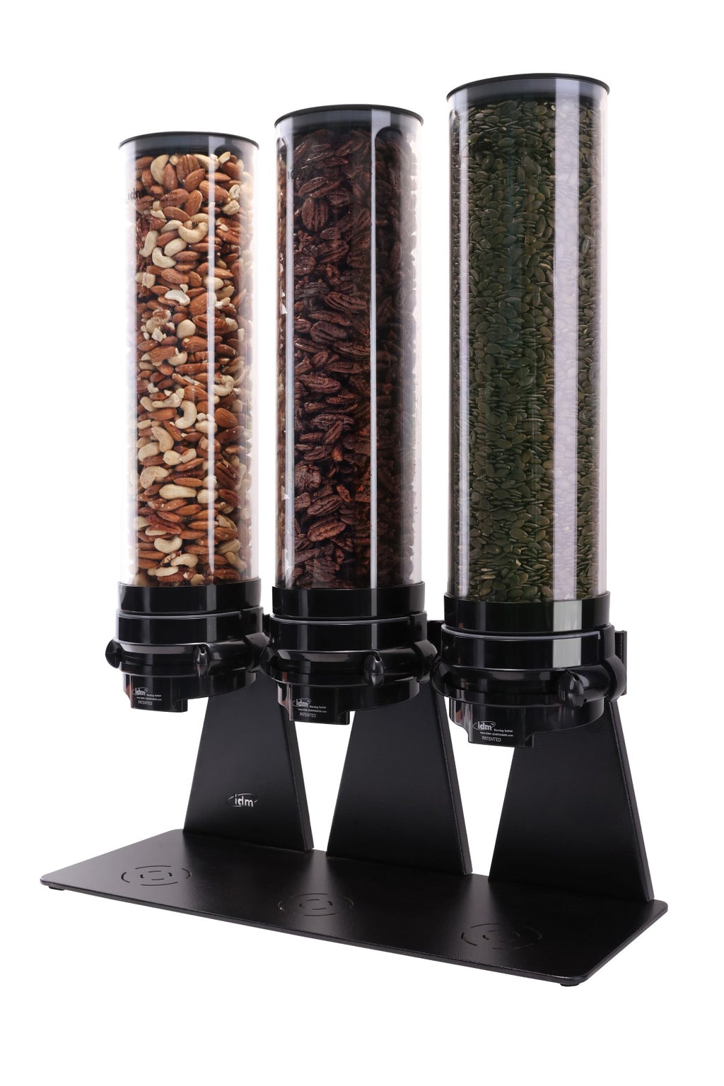IDM food dispenser DMPC3-1.5L | Triple, freestanding, organic & dry ...