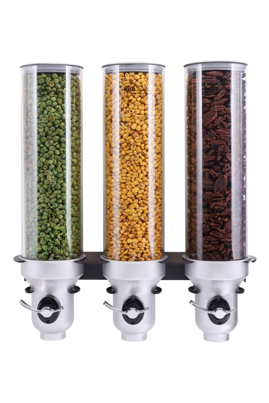 IDM Organic & Dry Food Dispenser H30-FF | Triple, wall mounted, food ...