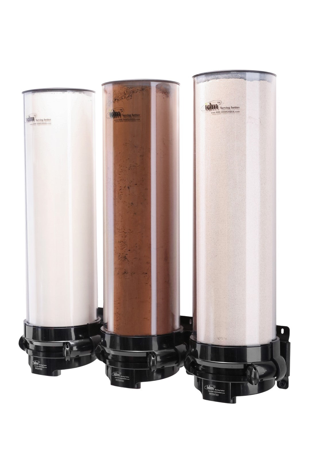 IDM Powder Dispenser HLP3-4.5L | Triple, wall mounted, powder dispenser ...