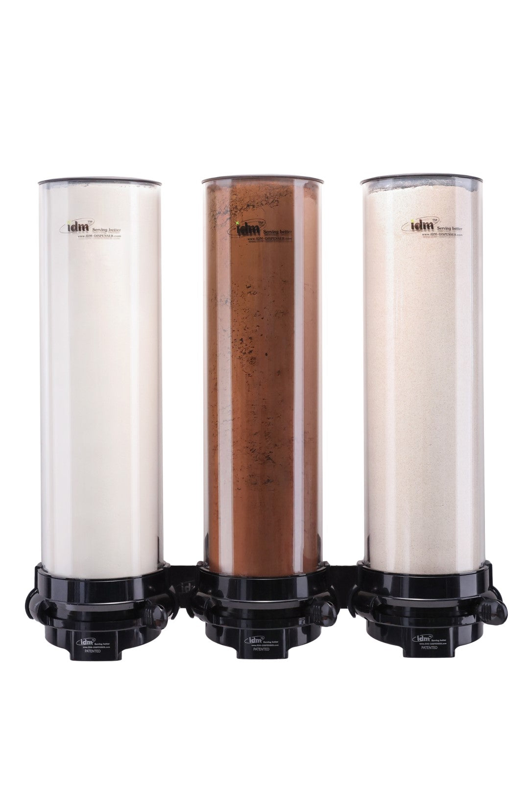 IDM Powder Dispenser HLP3-4.5L | Triple, wall mounted, powder dispenser ...