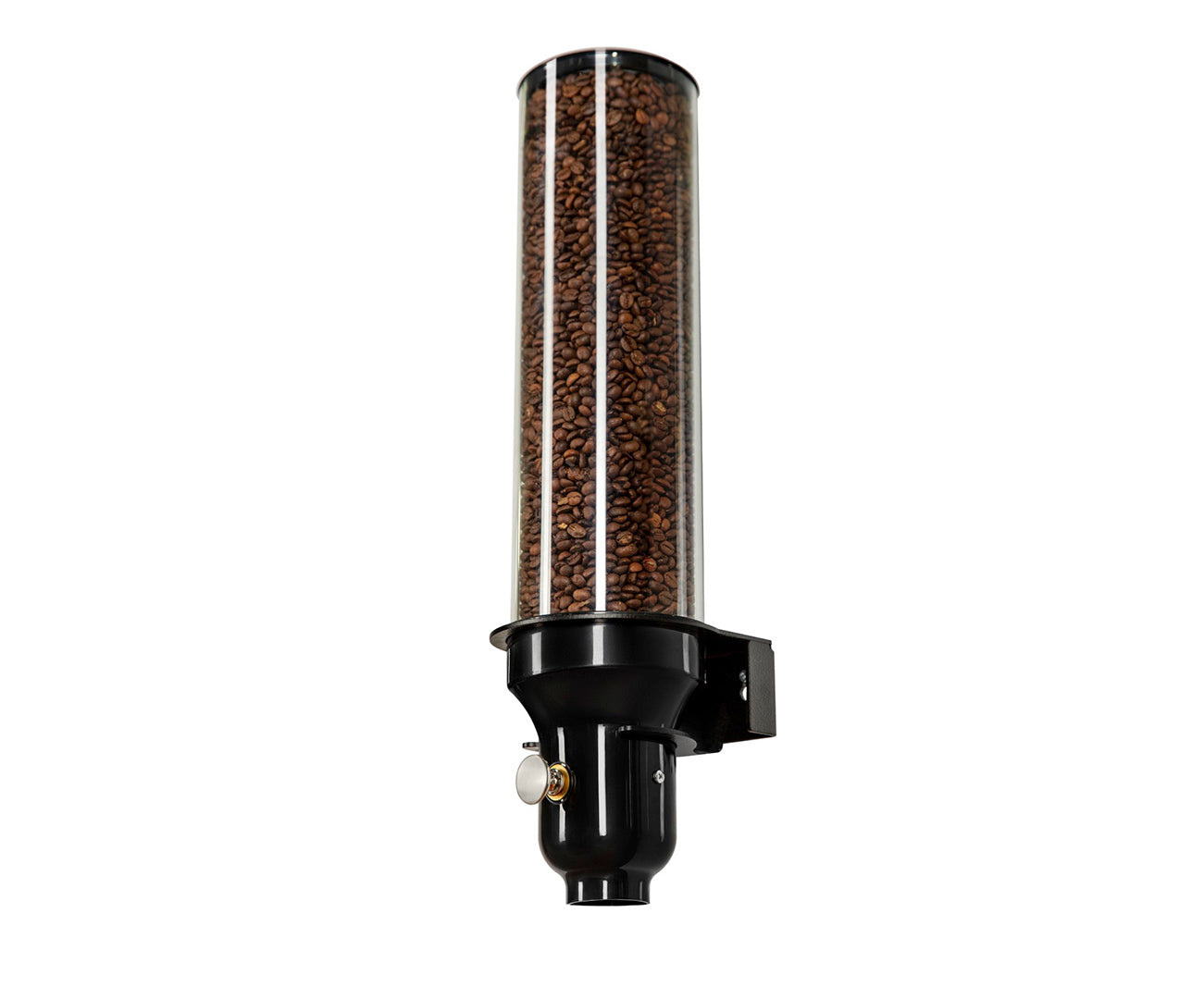 IDM Coffee Bean dispenser B10 | Single, wall mounted, black coffee bean ...