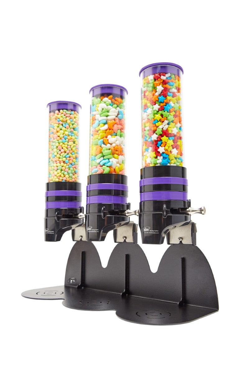 IDM Ice cream topping dispenser DCT3-1L | Triple, freestanding, ice ...
