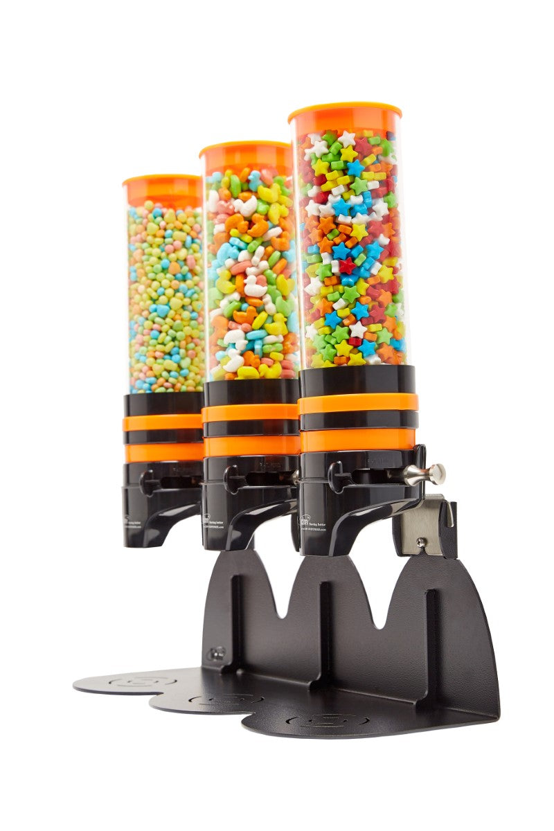 IDM Ice cream topping dispenser DCT3-1L | Triple, freestanding, ice ...