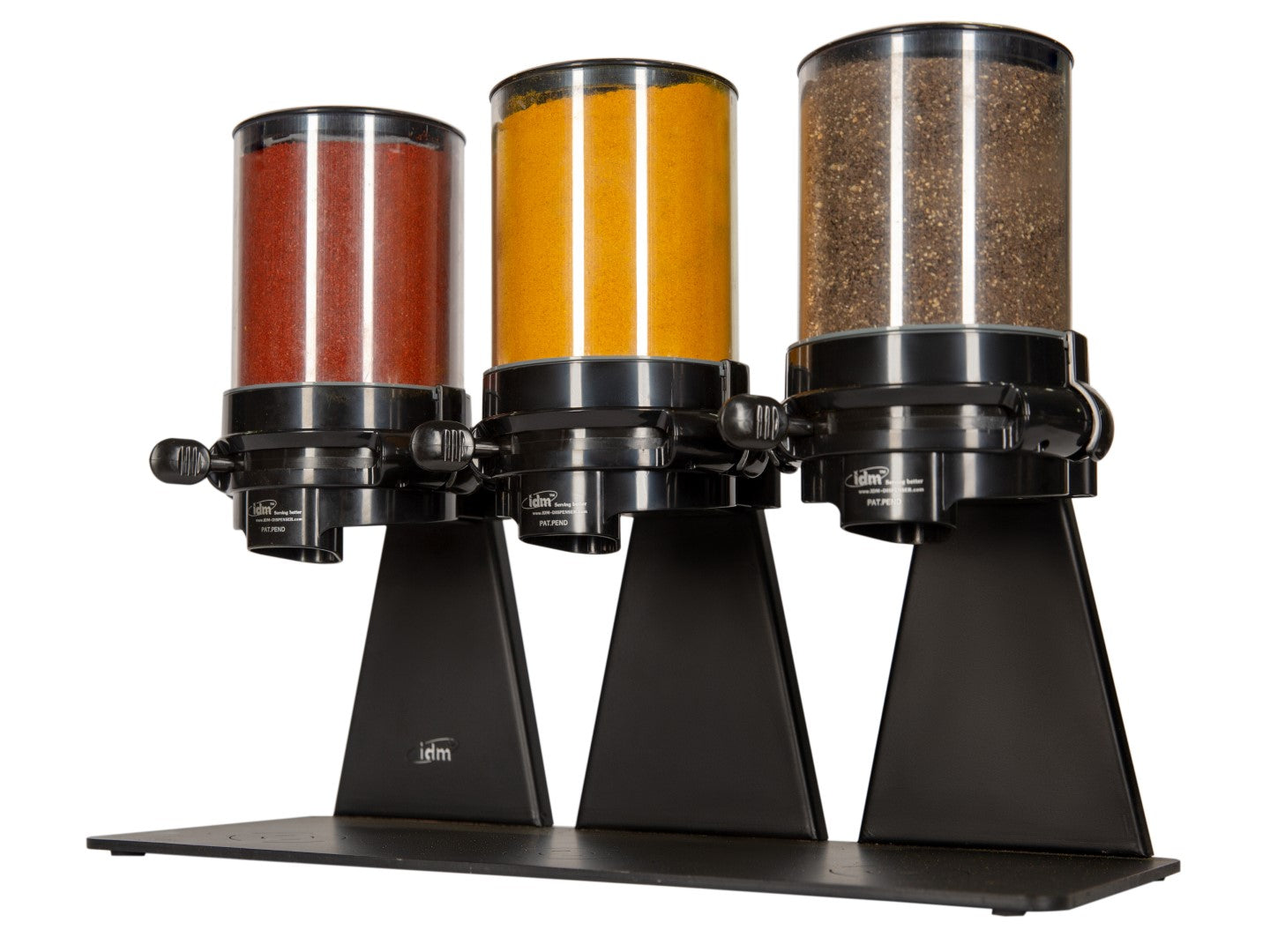 IDM Spice Dispenser DLP3-1.5L | Triple, freestanding, Spice storage. 1. ...