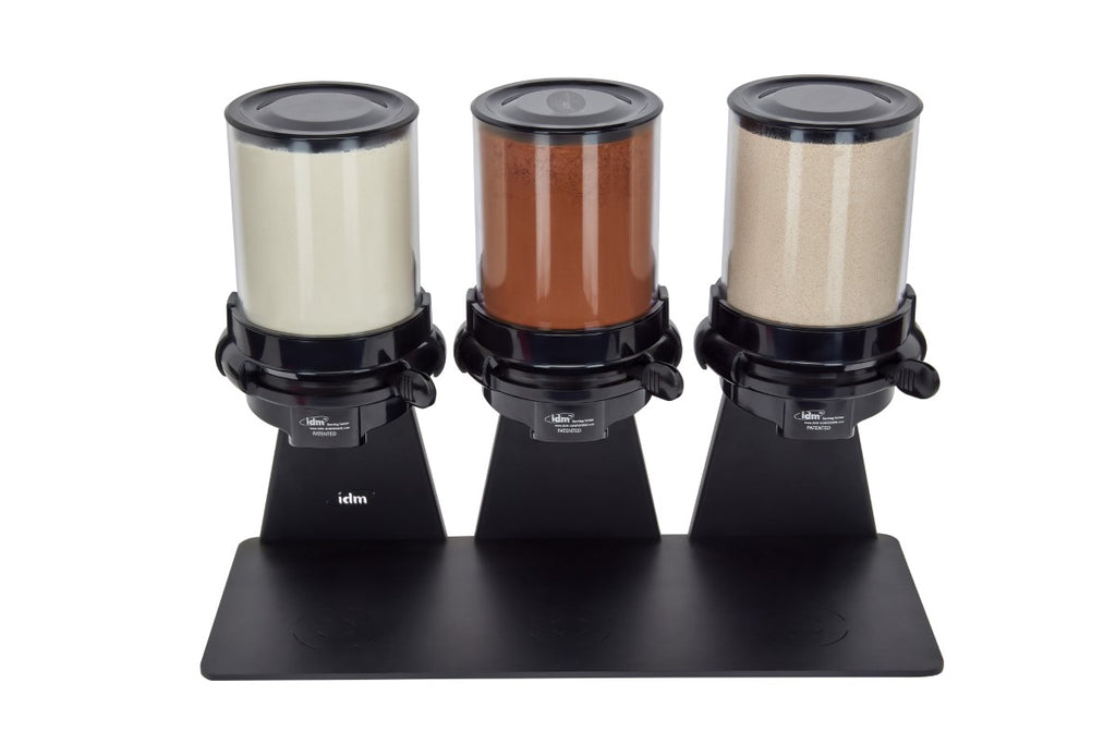 IDM Powder Dispenser DLP3-1.5L | Triple, freestanding, powder dispenser ...