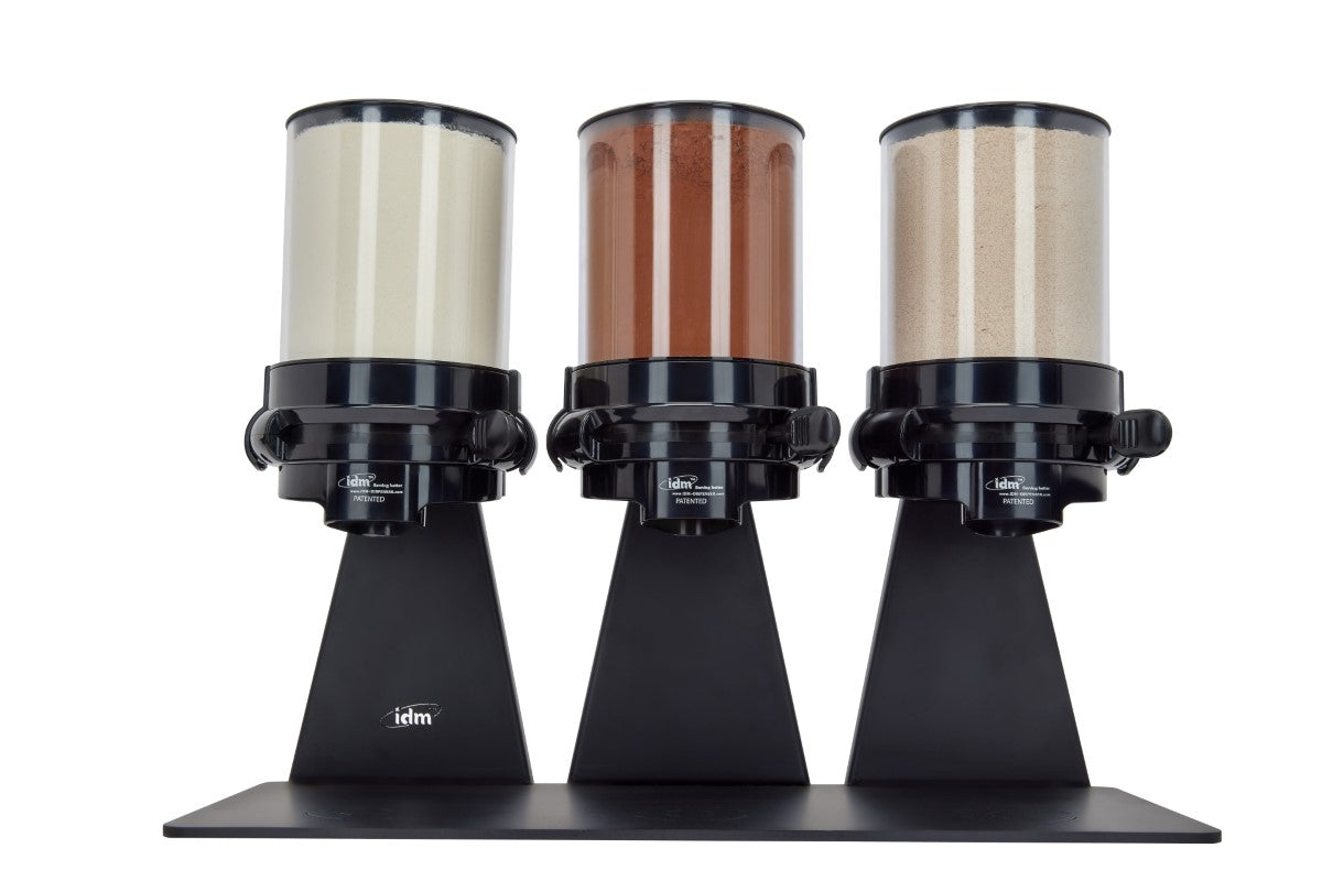 IDM Powder Dispenser DLP3-1.5L | Triple, freestanding, powder dispenser ...