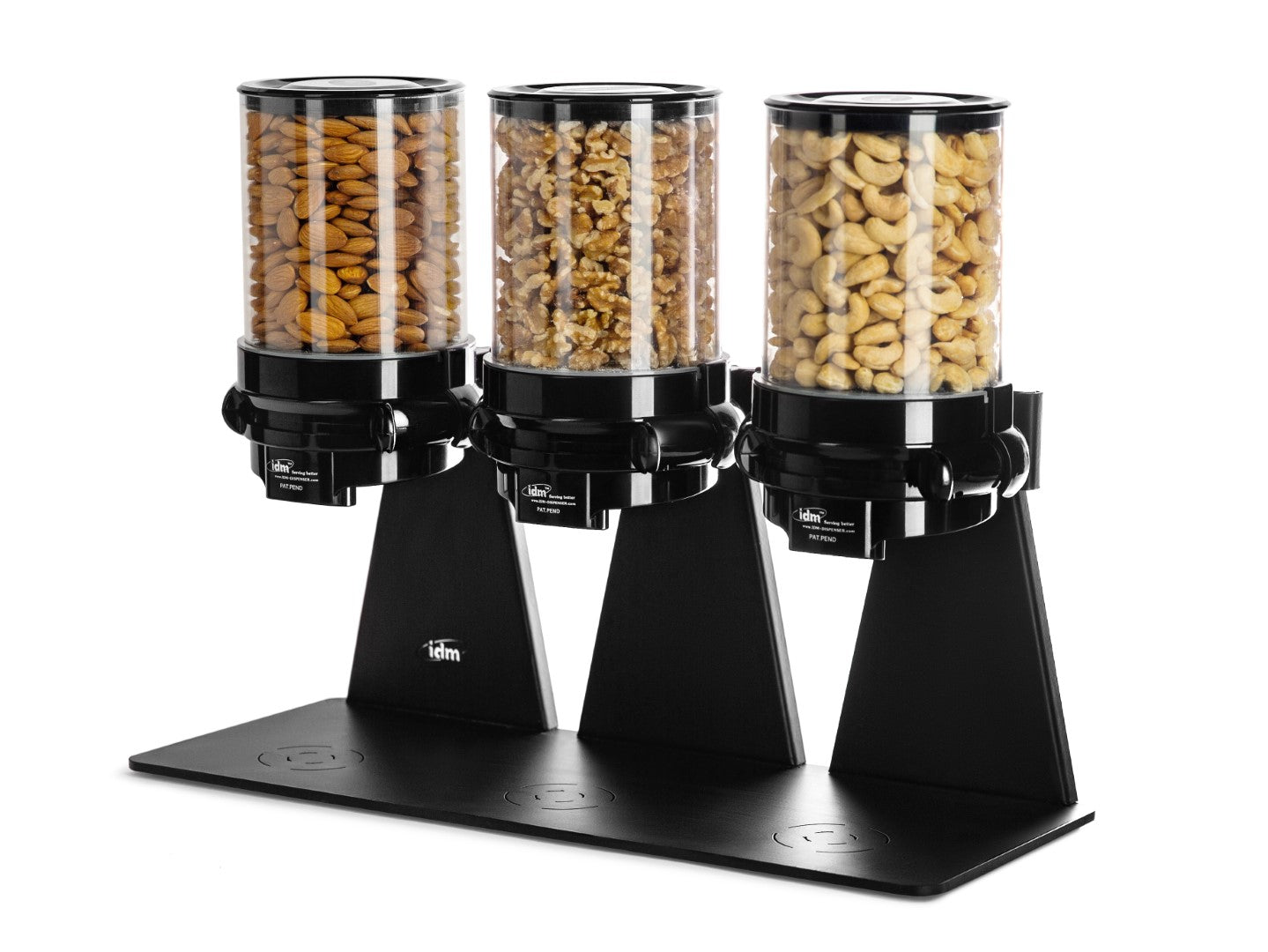 IDM food dispenser DMPC3-1.5L | Triple, freestanding, Organic & Dry ...
