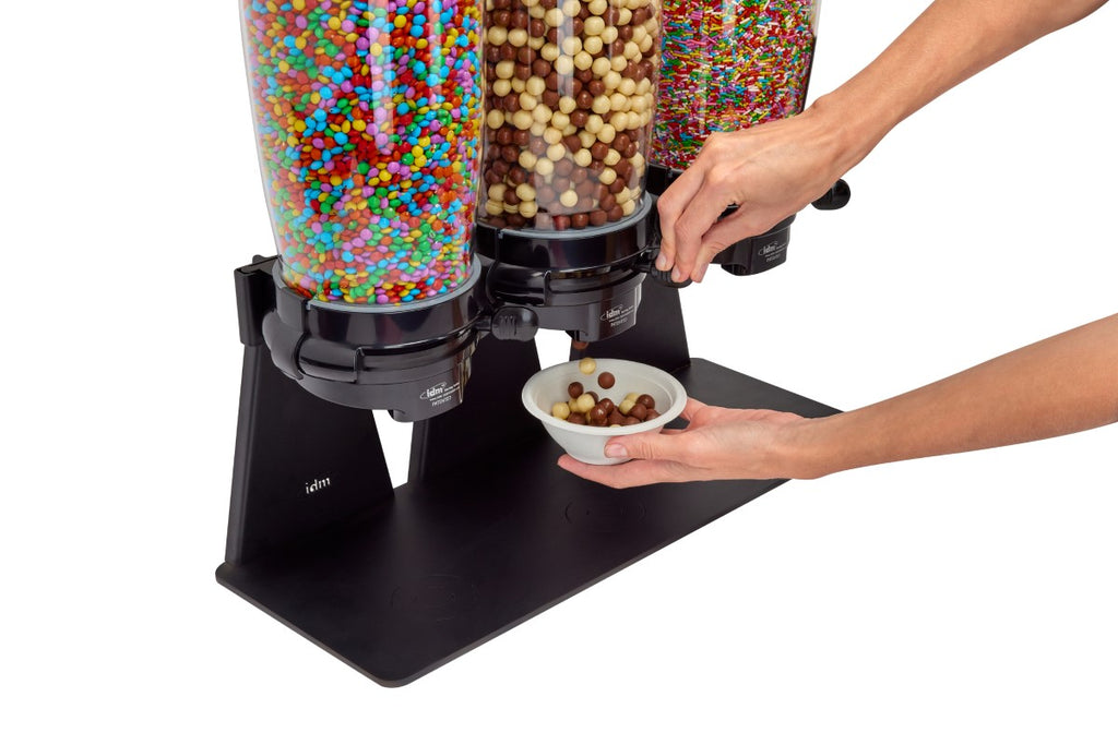 IDM Candy Dispenser DMPC3-4.5L | Triple, freestanding, candy & ice ...