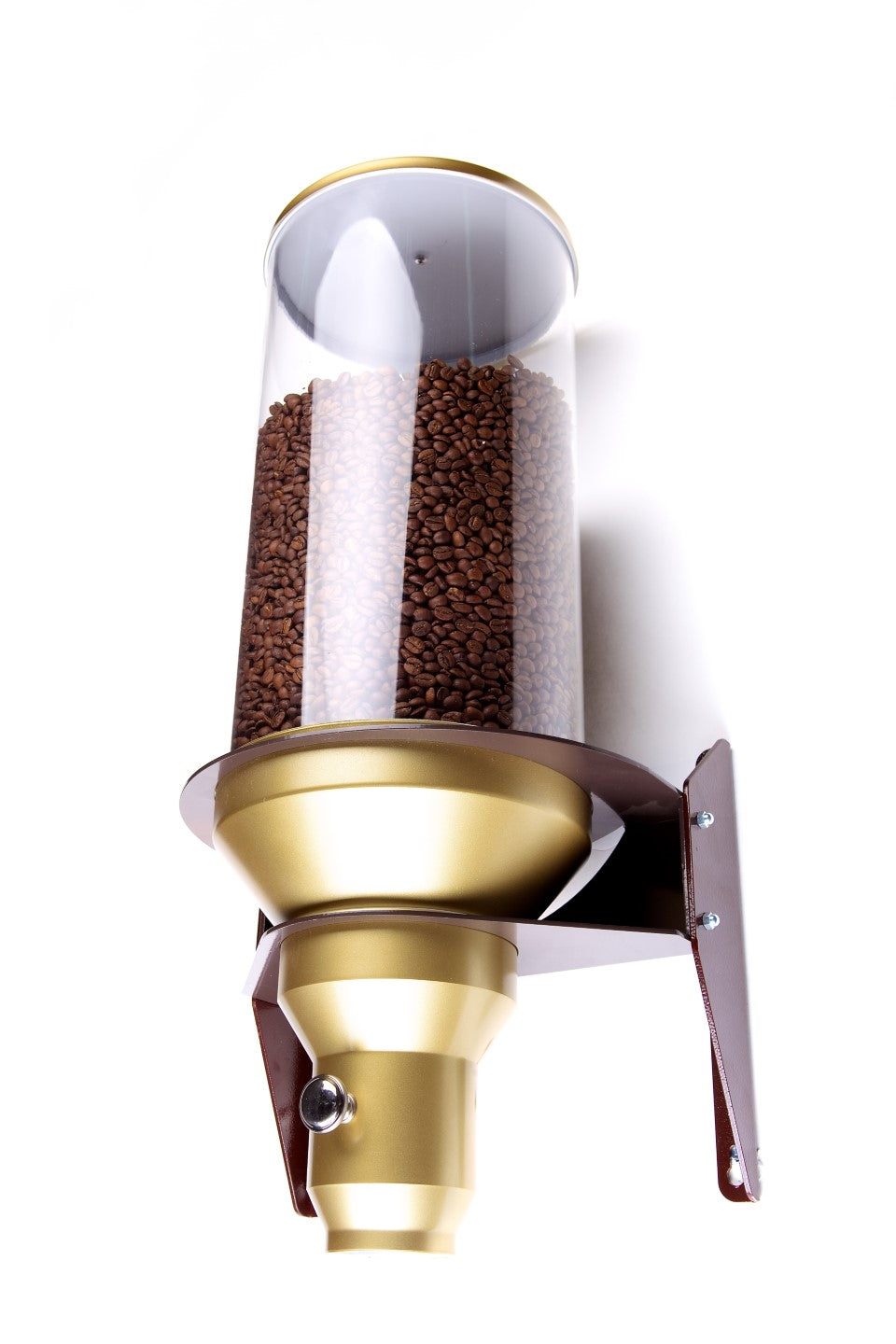 IDM Coffee Bean dispenser G200 | Single, wall mounted, gold coffee bean ...