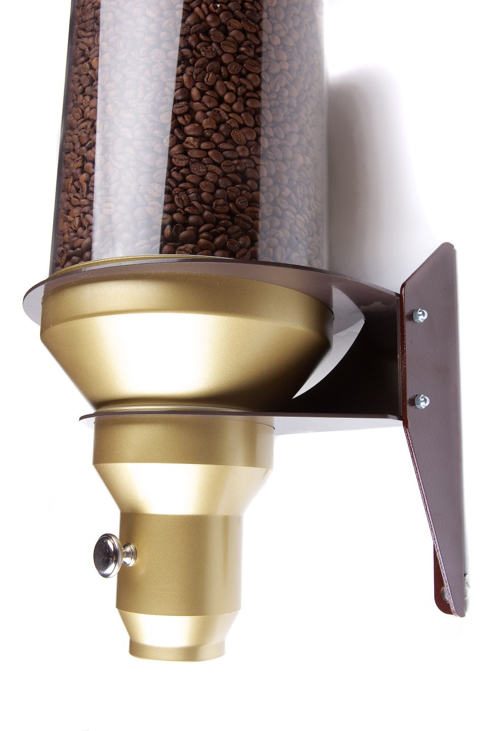 IDM Coffee Bean dispenser G200 | Single, wall mounted, gold coffee bean ...