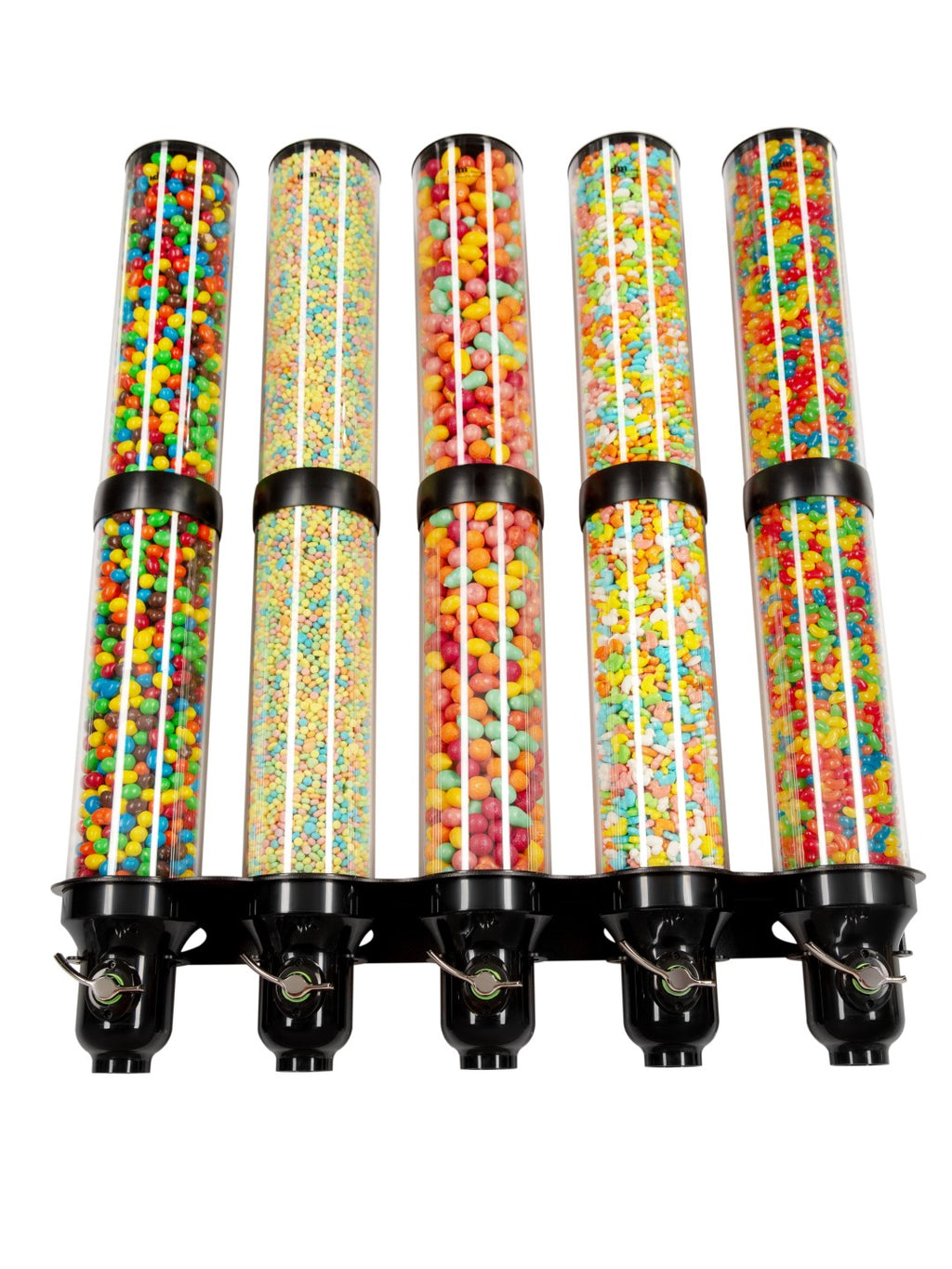 IDM Candy Dispenser H50L-BL-FF |Quintuple, wall mounted sweet dispenser ...