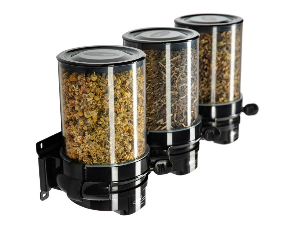 IDM loose tea dispenser HMPC3-1.5L | Triple, wall mounted, tea ...