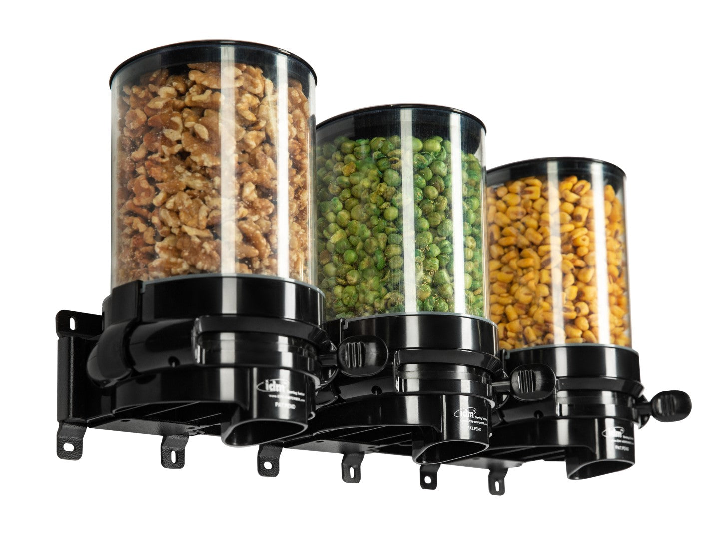 IDM food dispenser HMPC3-1.5L | Triple, wall mounted, Organic & Dry ...