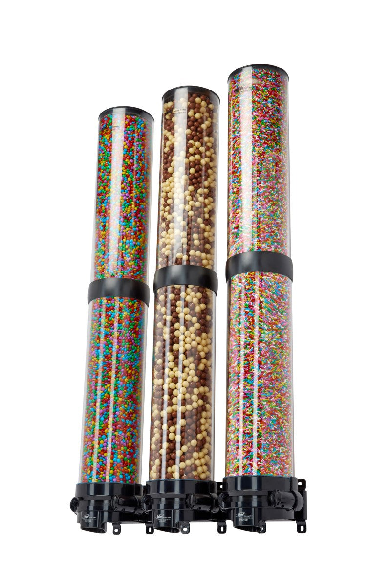 IDM Sweet Dispenser HMPC3-9L | Triple, wall-mounted, candy dispenser. 9 ...
